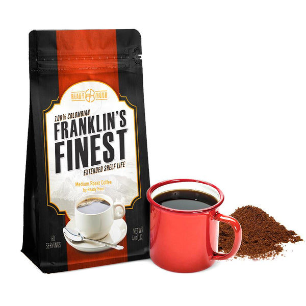 Franklin's Finest Survival Coffee by Ready Hour - Sample Pouch (60 ser ...